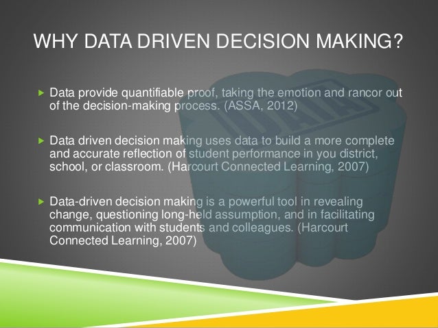 data driven decision making data driven decision making