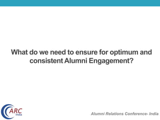 Power of Alumni Engagement- Colleges | PPTX