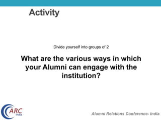 Power of Alumni Engagement- Colleges | PPTX