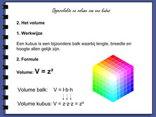 Oppervlakte en volume van lichamen | PPT