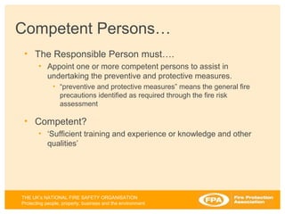 Education & Training in the Passive Fire Protection Sector: Towards ...