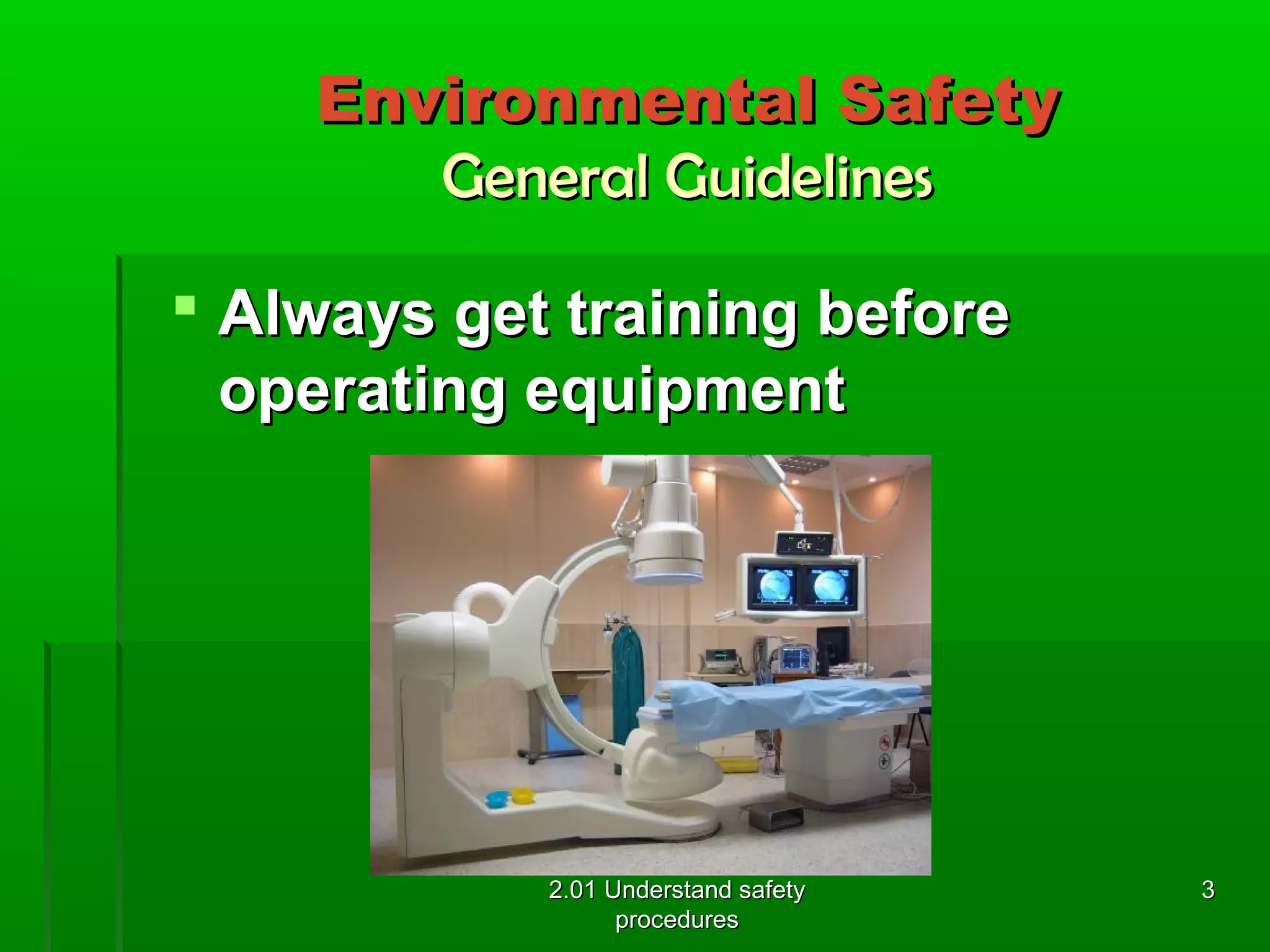 2.01 environmental safety | PPT