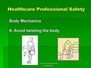 2.01 body mechanics | PPT