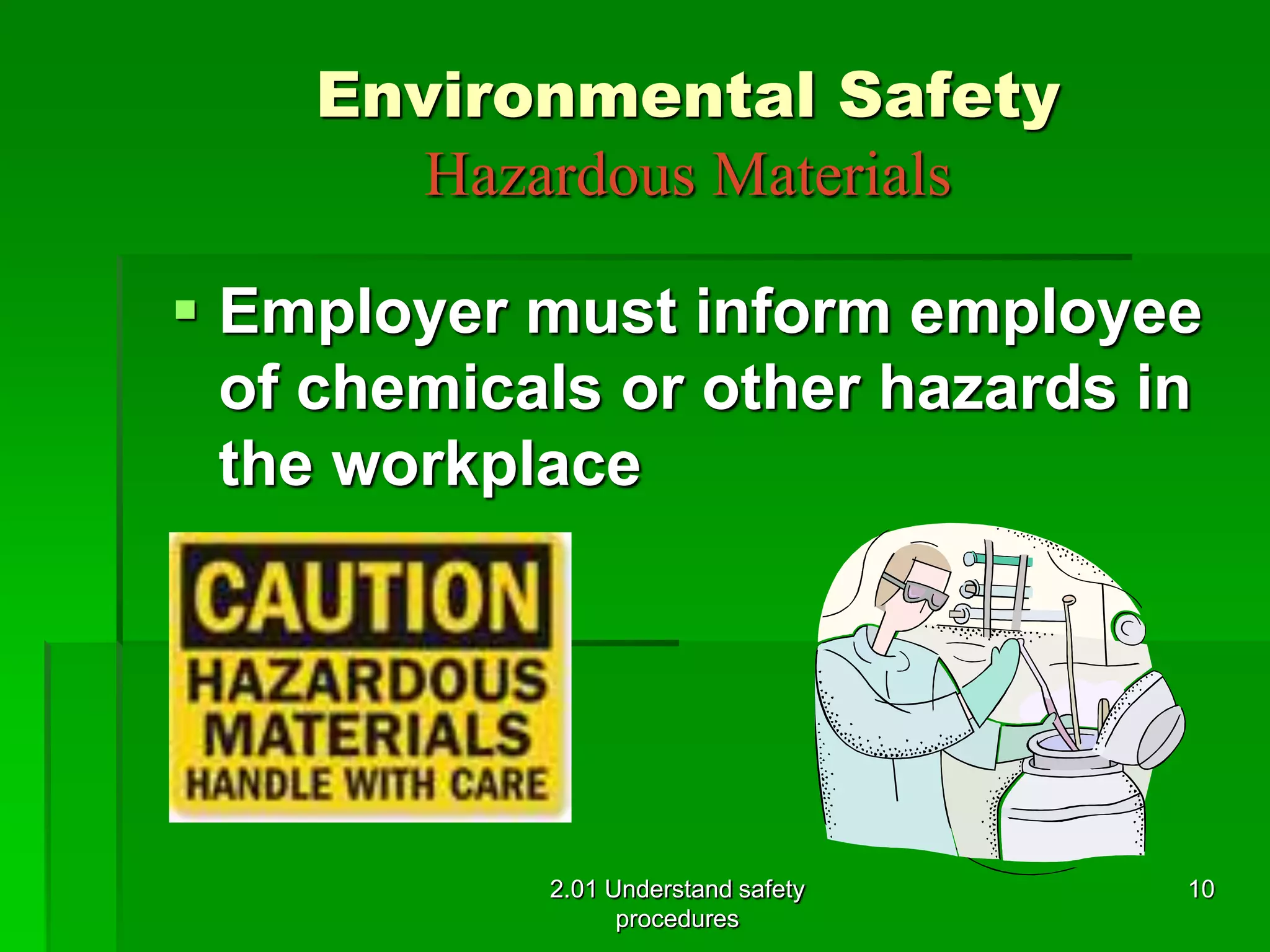 2.01 environmental safety | PPT