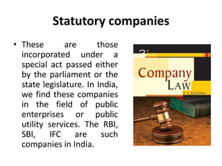 Types of companies - Legal Environment of Business - Business Law ...