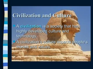 2.3.1 World Cultures | PPT