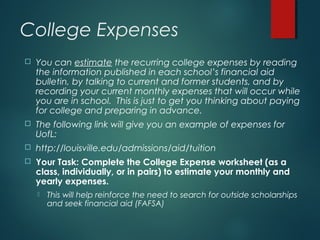2.1 college costs | PPT