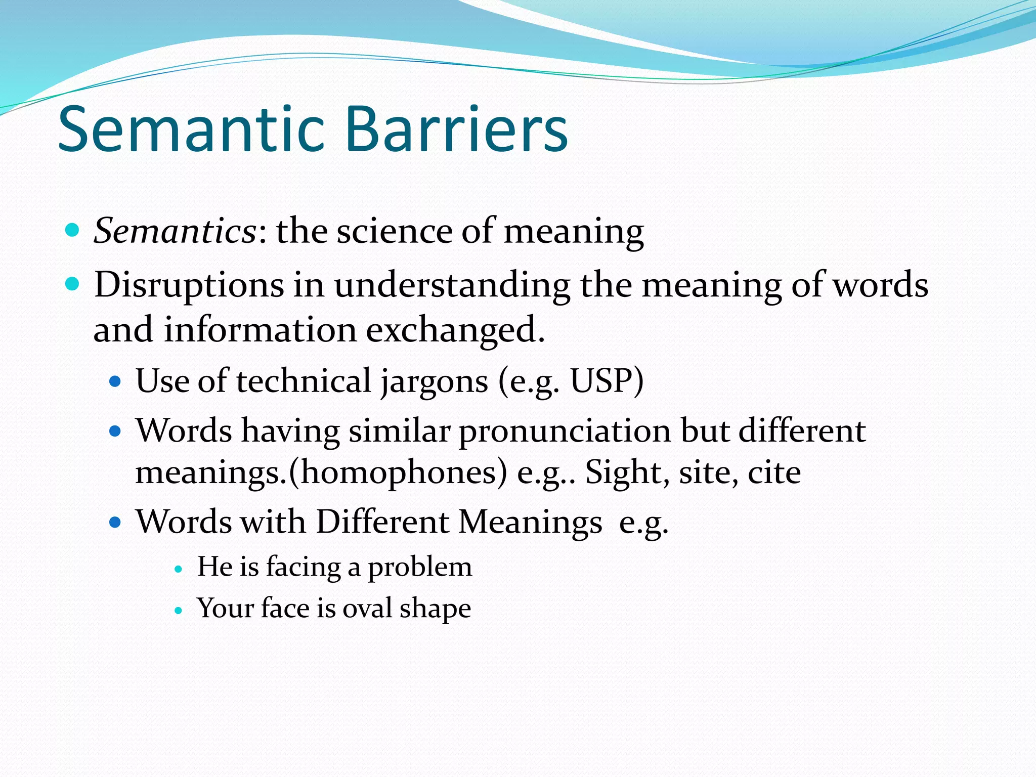 2.barriers in communication | PPTX