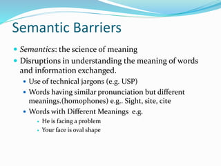 2.barriers in communication | PPTX