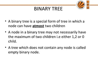 binary tree | PPT | Programming Languages | Computing