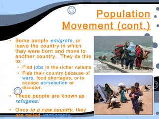 2.3 Notes - Population Patterns | PPT