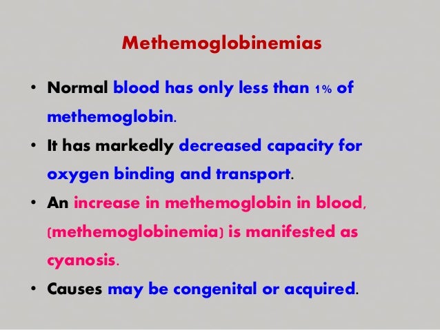 HEMOGLOBIN DERIVATIVES
