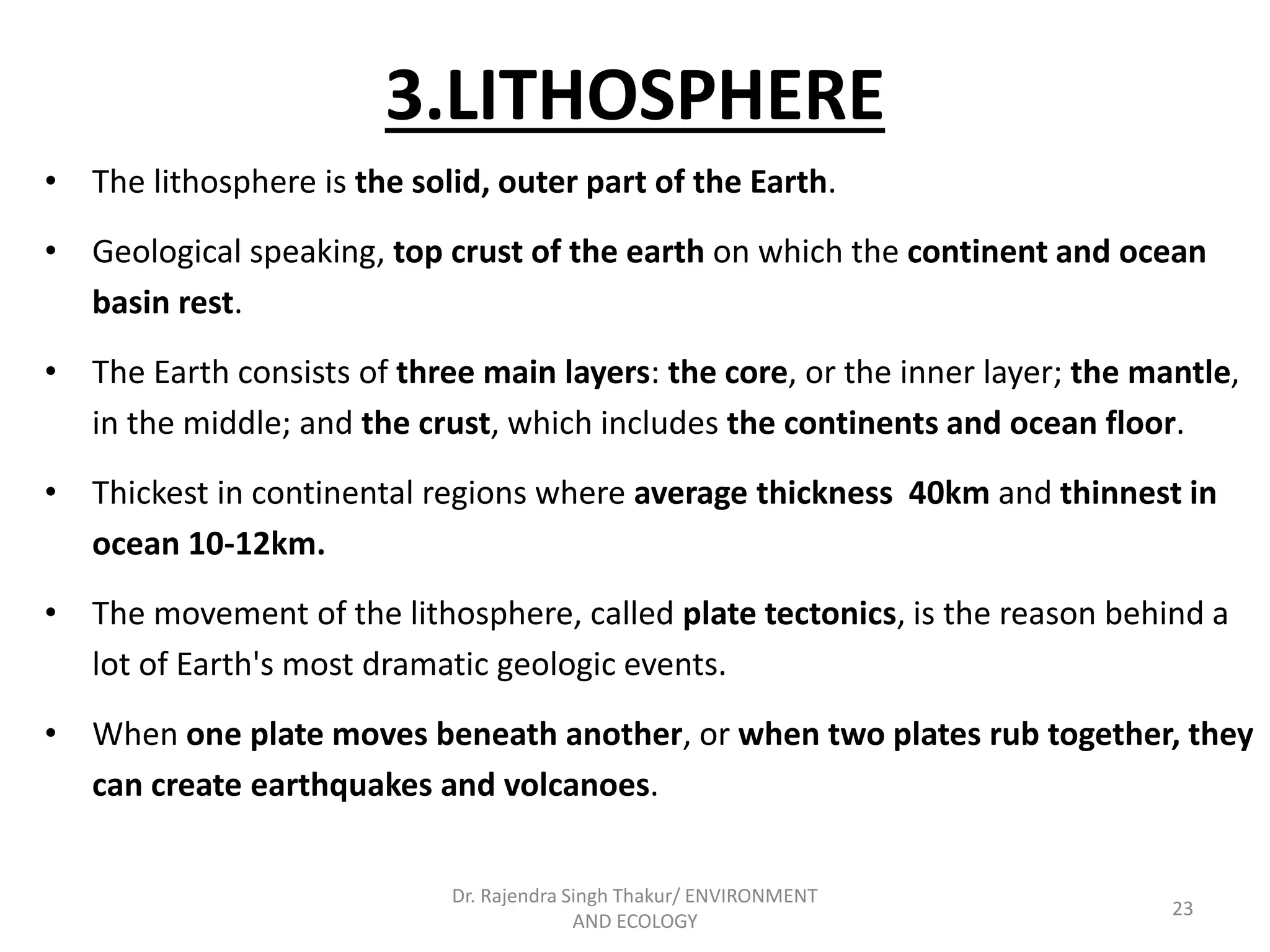 Environment and its segments | PPTX
