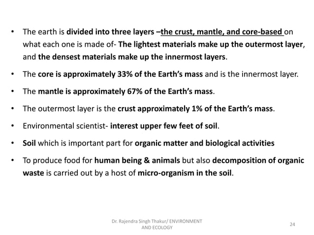Environment and its segments | PPTX
