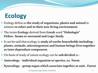 Ecology | PPTX