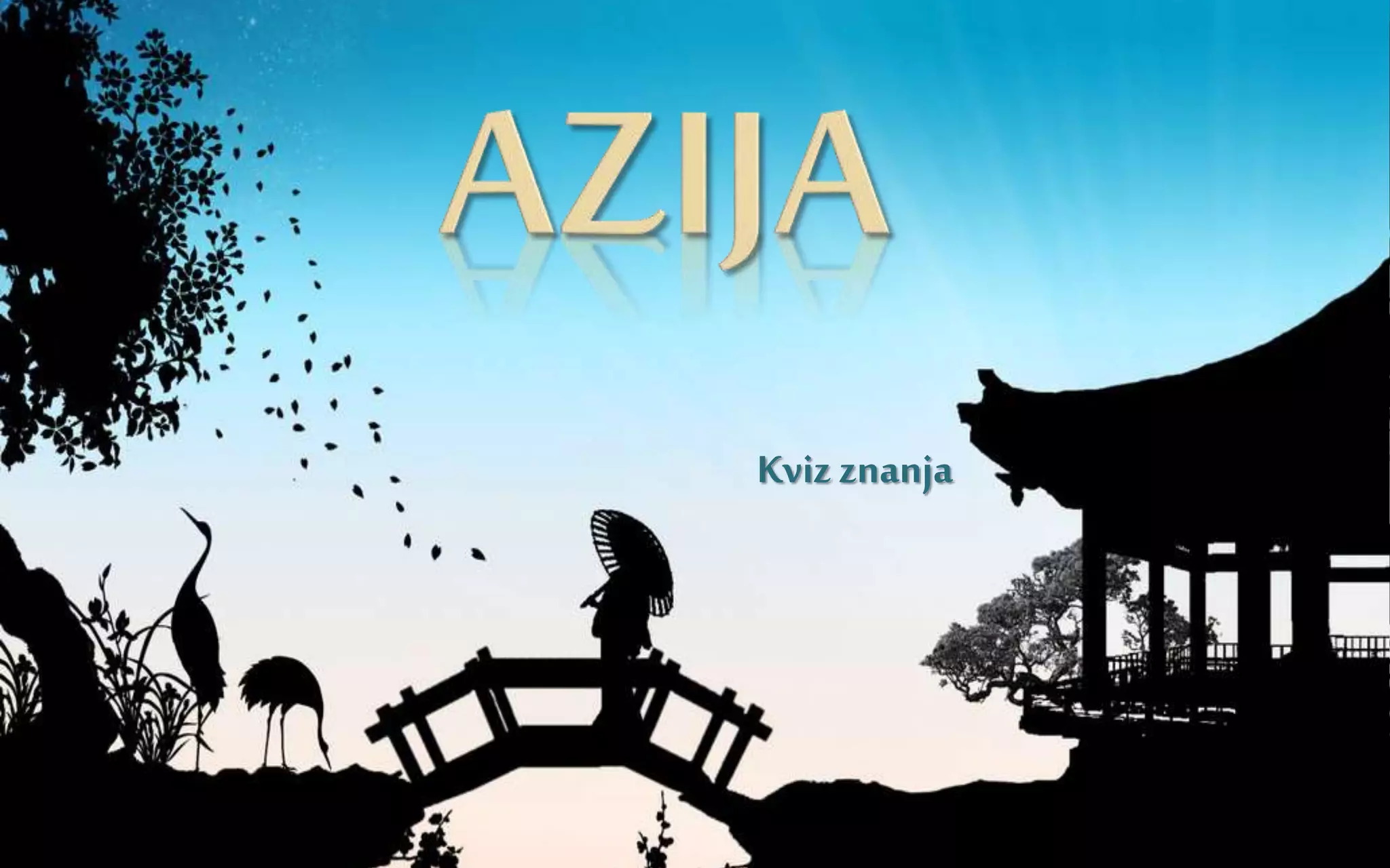 Azija - ponavljanje za test | PPTX