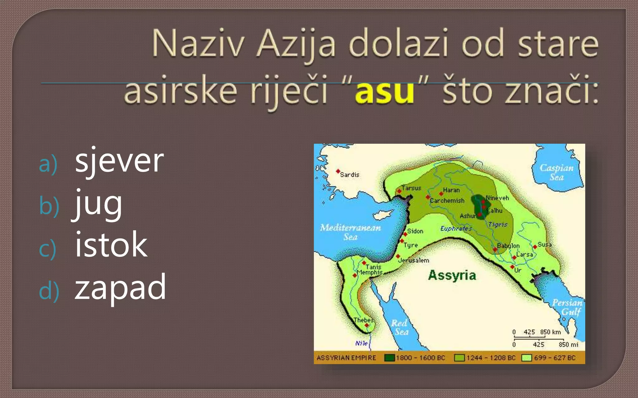 Azija - ponavljanje za test | PPTX