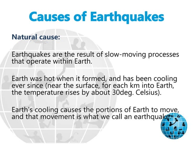 Causes and Effects of Earthquakes | PPTX