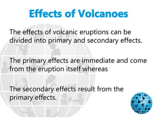 Causes and Effects of Volcanoes | PPTX