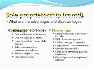 Forms of business ownership | PPT