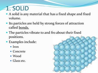 2.1 form 3 simple kinetic molecular model of matter | PPTX | Chemistry ...