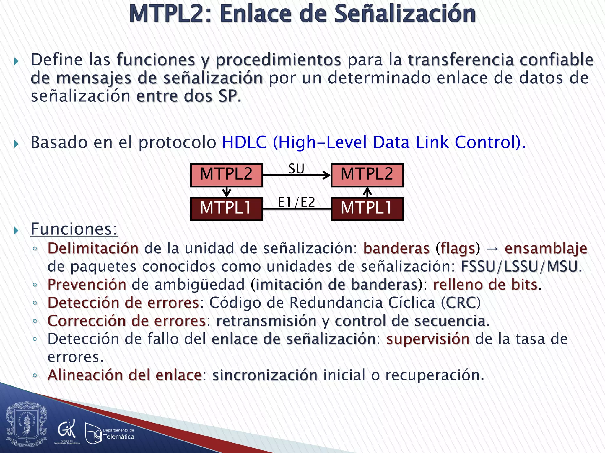 Señalización en Redes Telefónicas Públicas Conmutadas SS7 / DSS1 / Si…