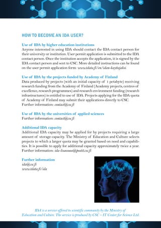 IDA Brochure in English | PDF