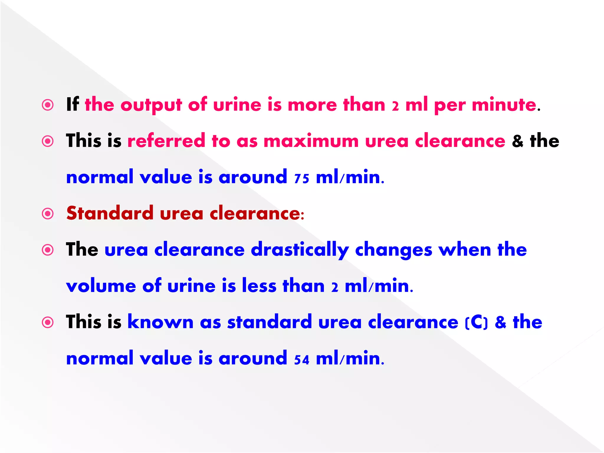 RENAL FUNCTION TESTS (RFT) | PPTX