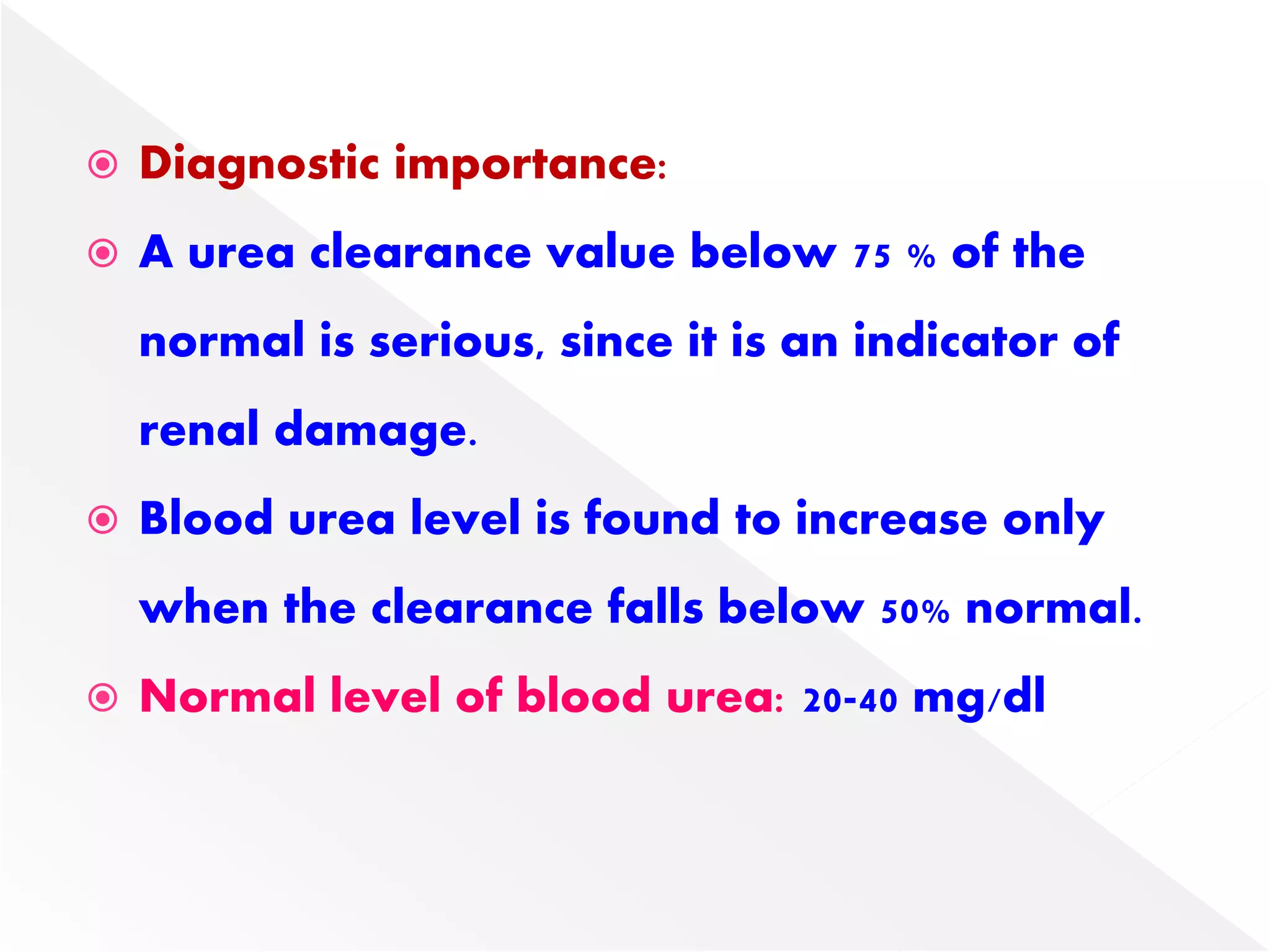 RENAL FUNCTION TESTS (RFT) | PPTX