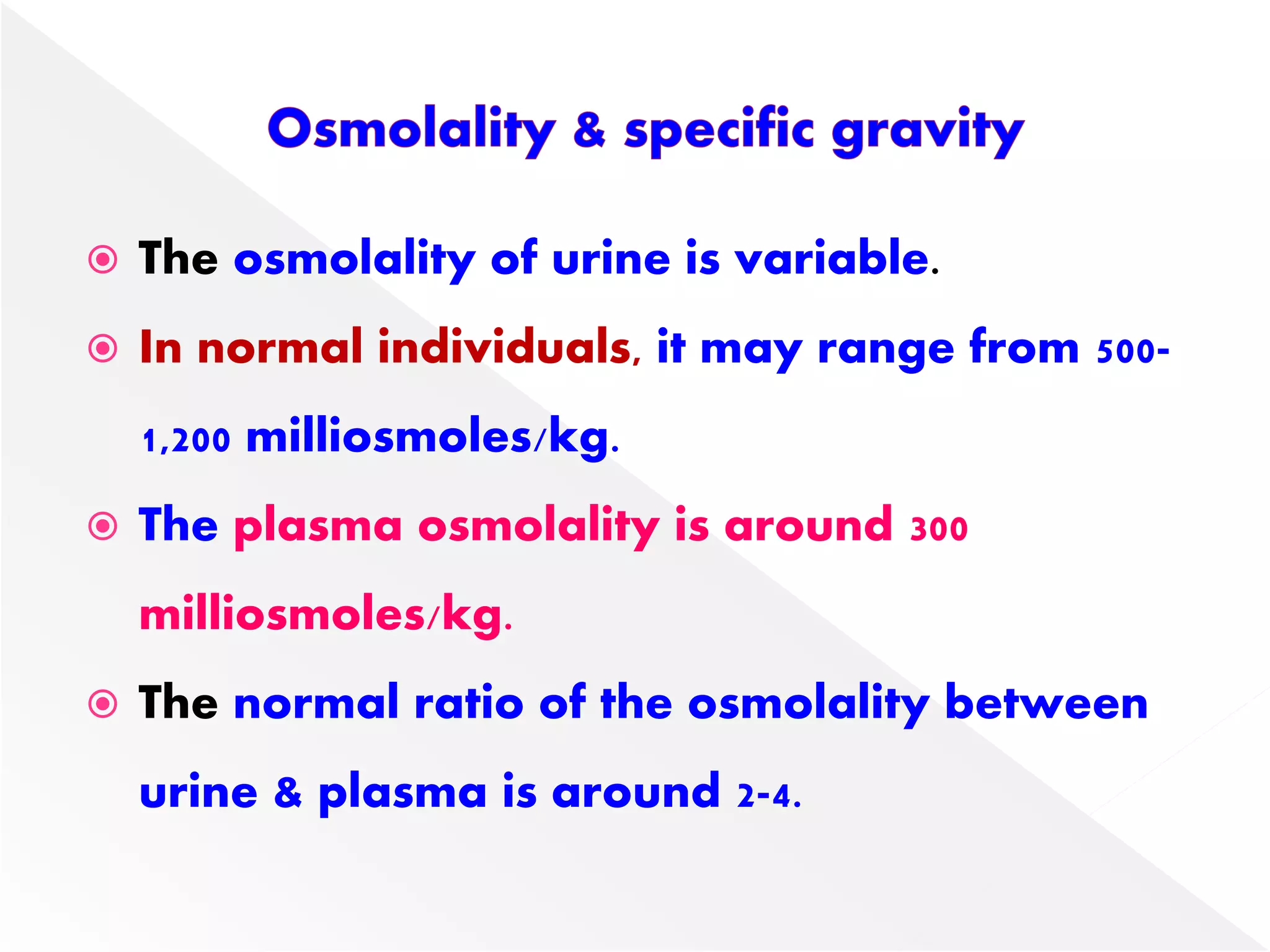 RENAL FUNCTION TESTS (RFT) | PPTX