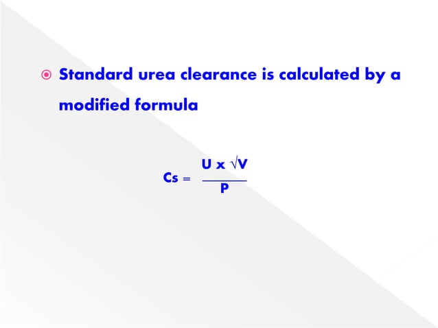 RENAL FUNCTION TESTS (RFT) | PPTX