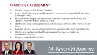 How Do Fraud Risk Assessments Fit In Your Organization? | PPTX
