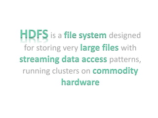 2.introduction to hdfs | PPTX