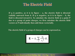 2. electric field calculation | PPTX