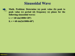2. sinusoidal waves | PPTX