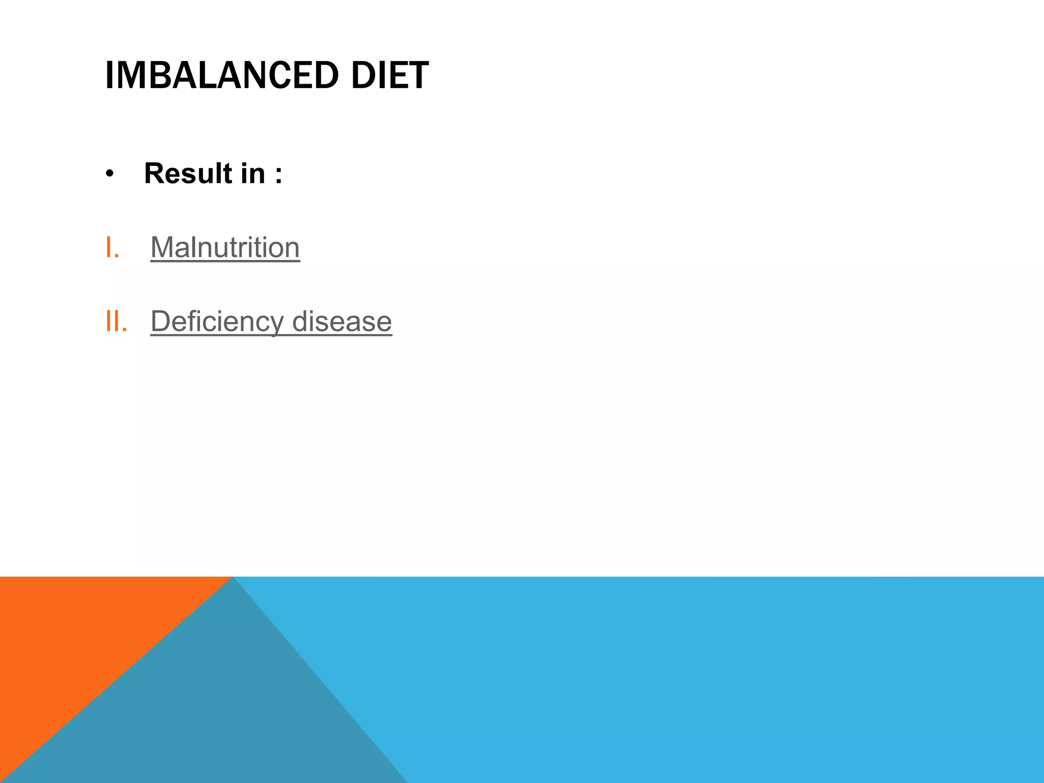 2.2 the importance of balanced diet | PPTX