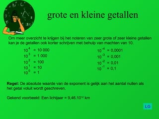2. wetenschappelijke notatie | PPT