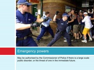2.1 police powers | PPTX