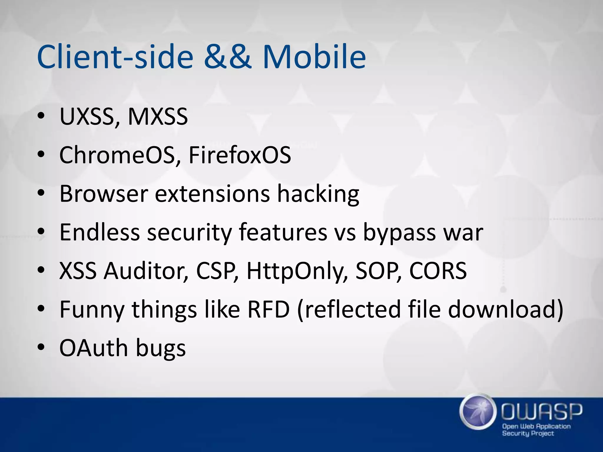 [2 1] Web Application Security Trends Omar Ganiev Pptx