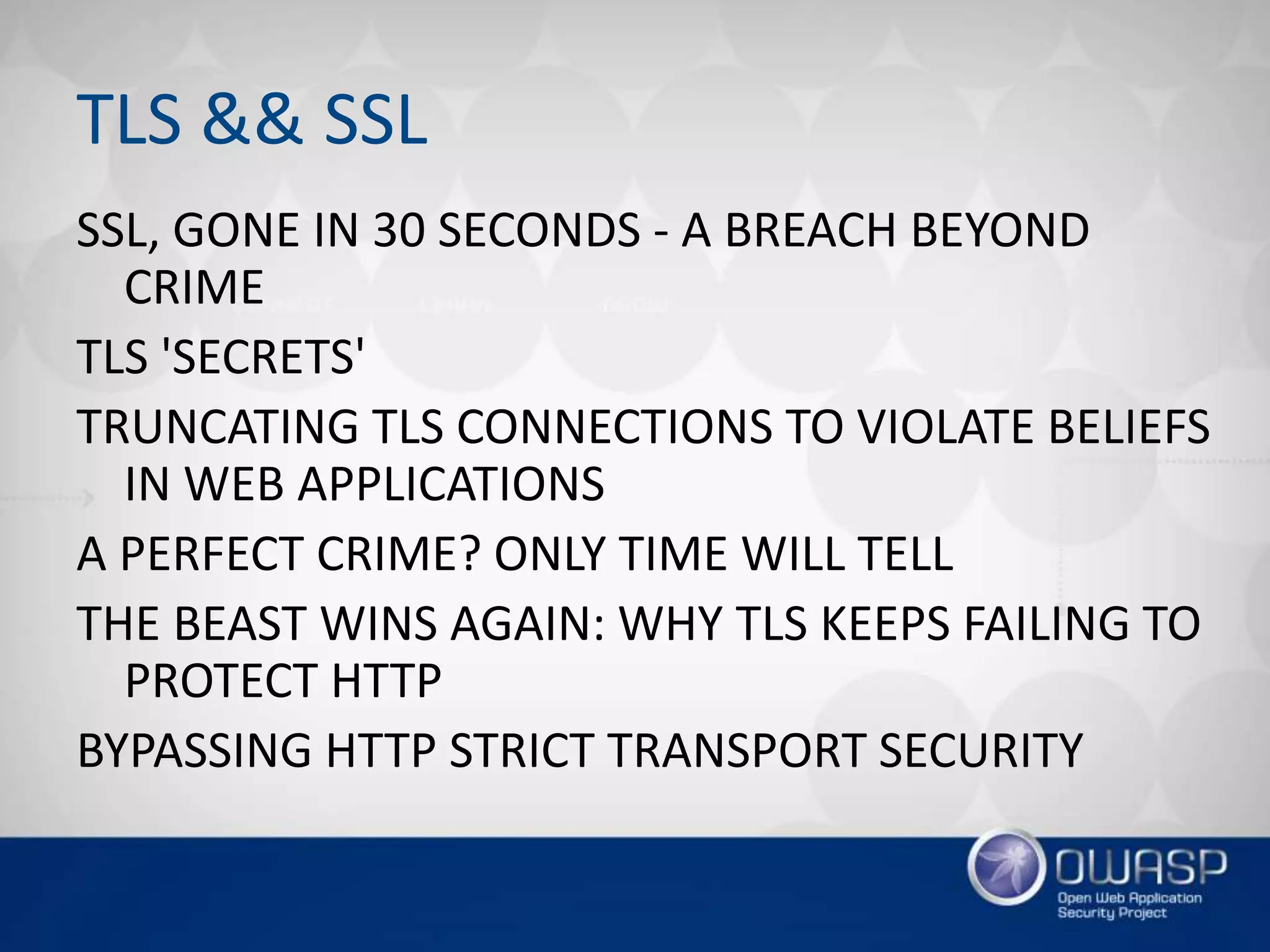 [2.1] Web application Security Trends - Omar Ganiev | PPTX