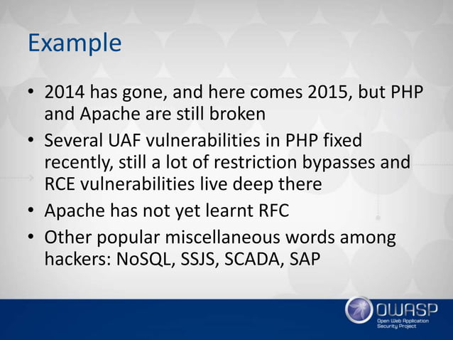 [2 1] Web Application Security Trends Omar Ganiev Pptx