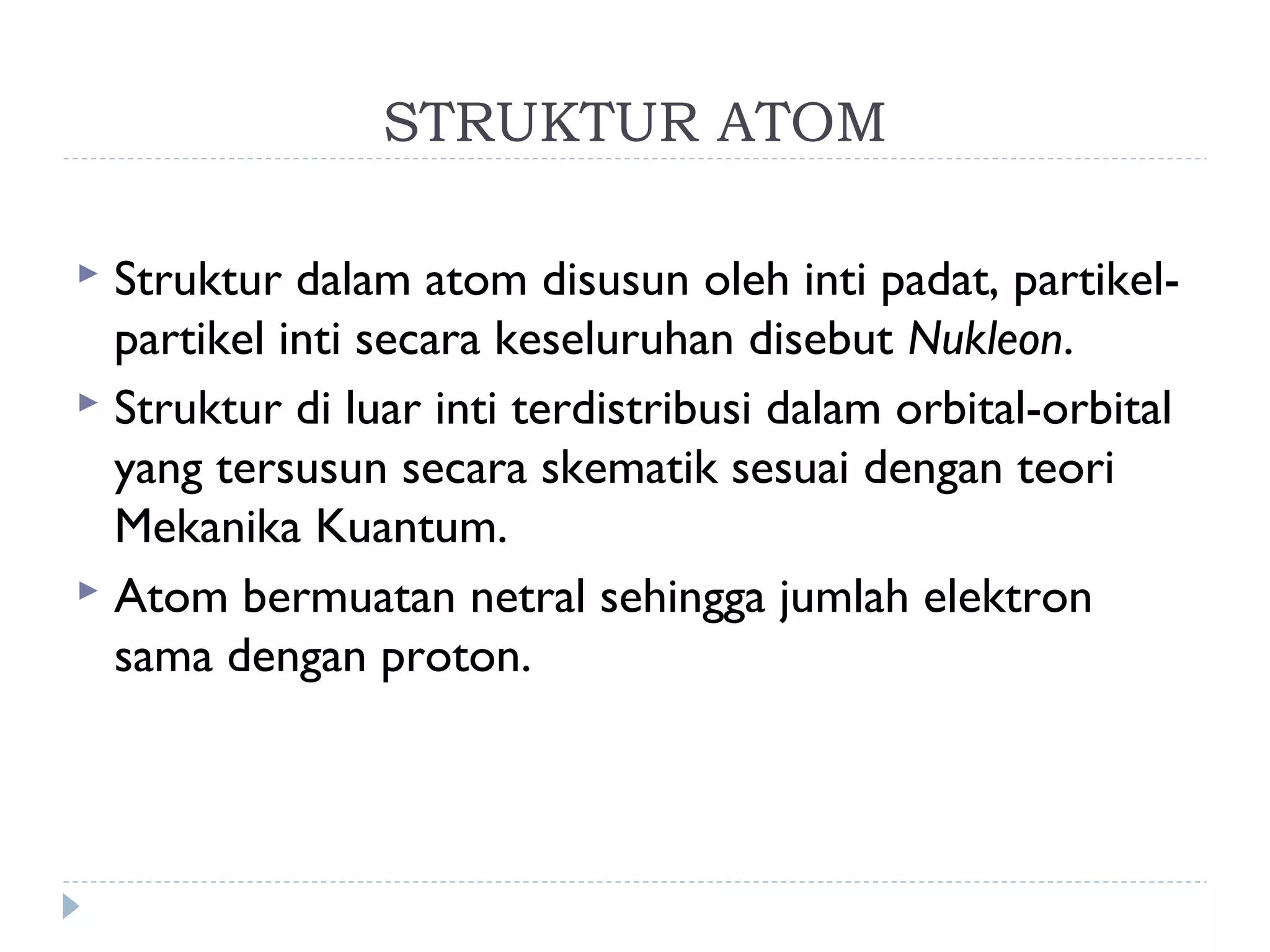 2. struktur atom dan molekul | PPT