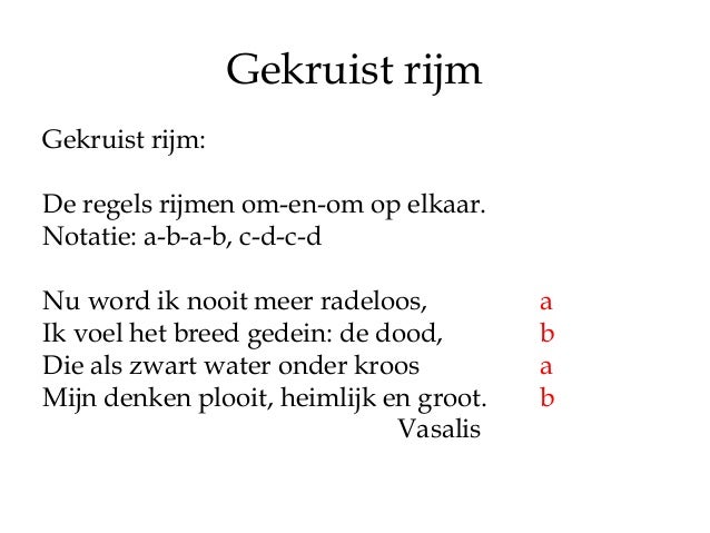 eindrijm.rijmschema's