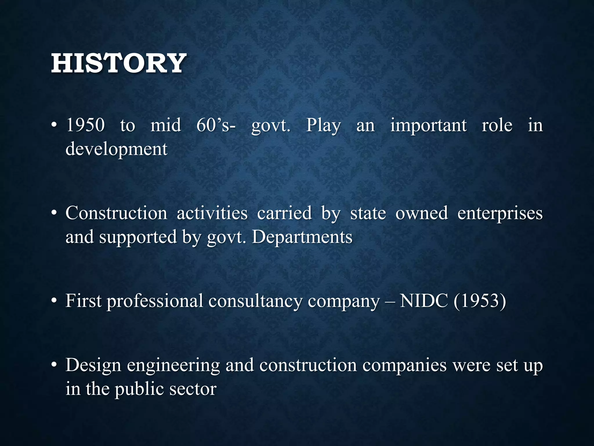 Construction Industry | PPT