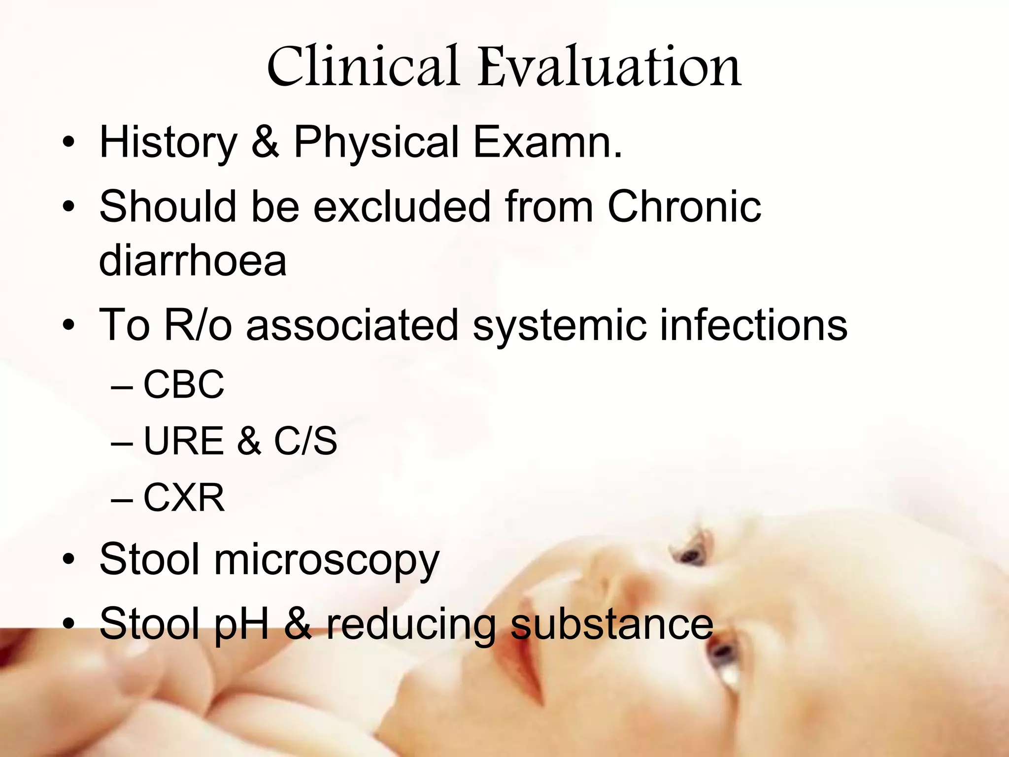 persistent diarrhea & Chronic diarrhea | PPTX