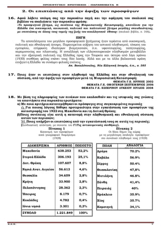 ΤΟ ΠΡΟΣΦΥΓΙΚΟ ΖΗΤΗΜΑ ΣΤΗΝ ΕΛΛΑΔΑ - Ε. Η ένταξη των προσφύγων στην ...