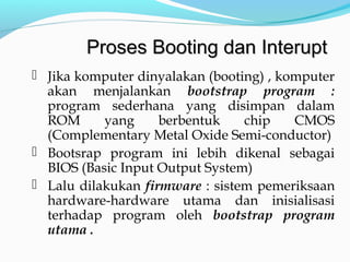Zulyanti Megasari - Konsep Dasar Sistem Operasi | PPT