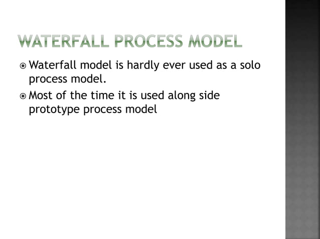 Software Process Models | PPTX