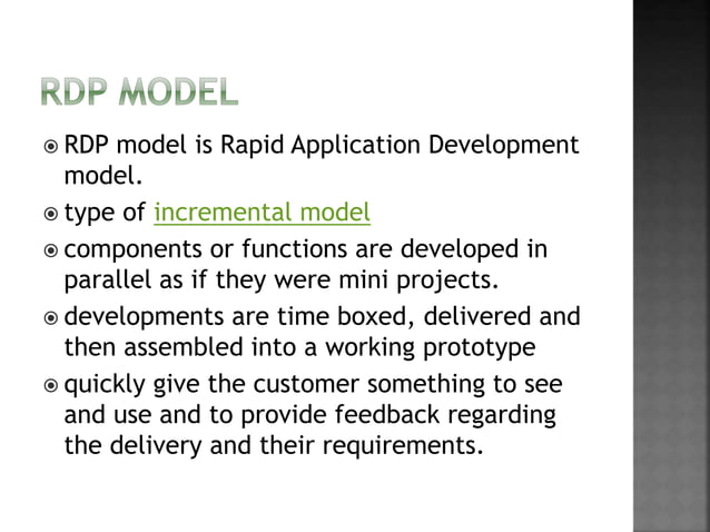 Software Process Models | PPTX