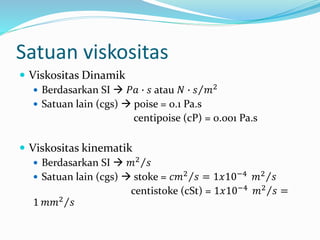 2. viskositas | PPTX